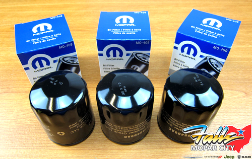 2001-2011 Chrysler Dodge Jeep Engine Oil FIlter Set of Three OEM Mopar ...
