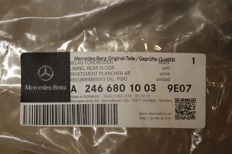 A24668010039E07 Floor Lining New genuine Mercedes-Benz part | eBay UK