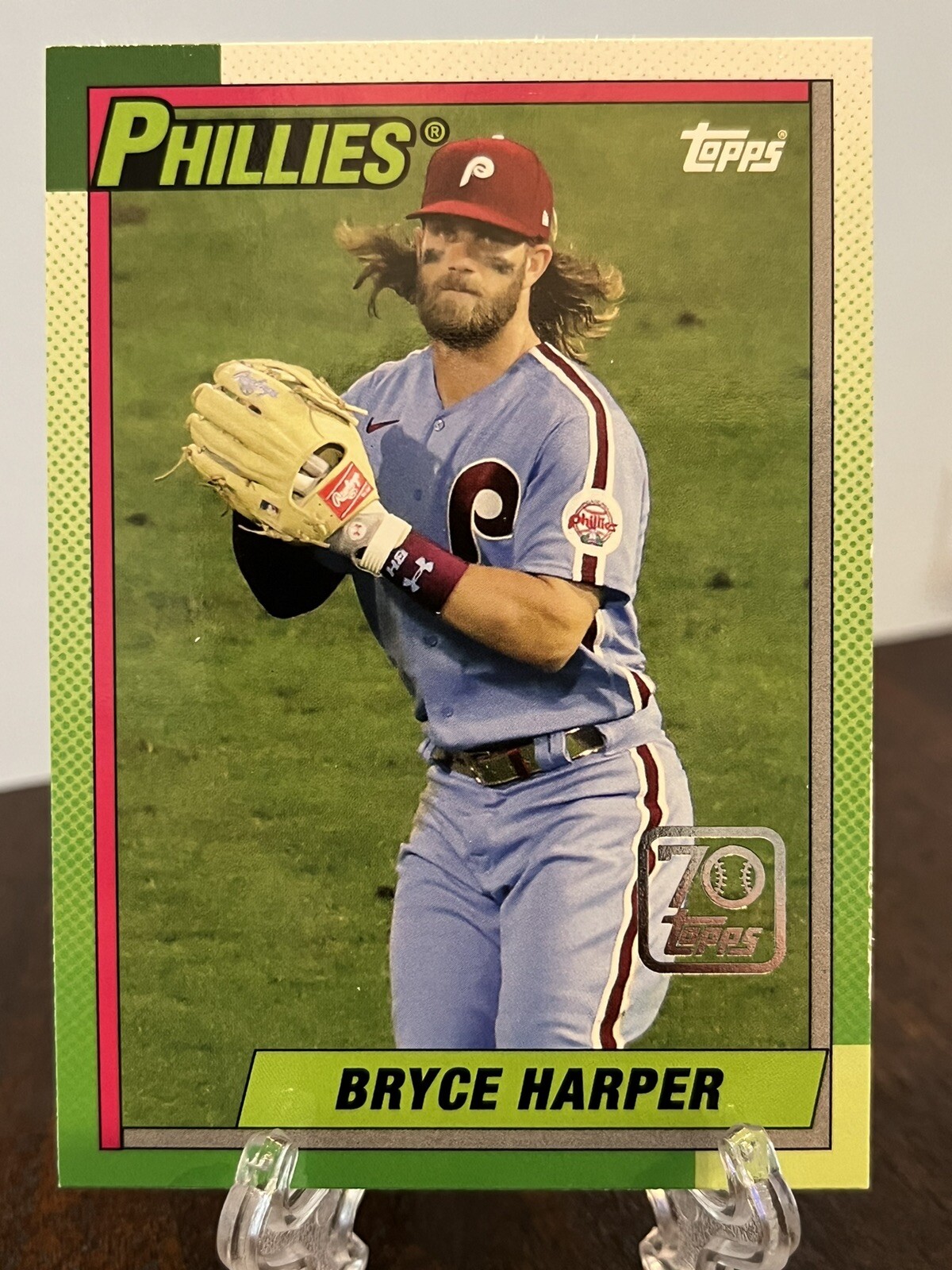 Bryce Harper Insert 2021 Topps Series 2 70 Years of Topps #70YT-40 ...