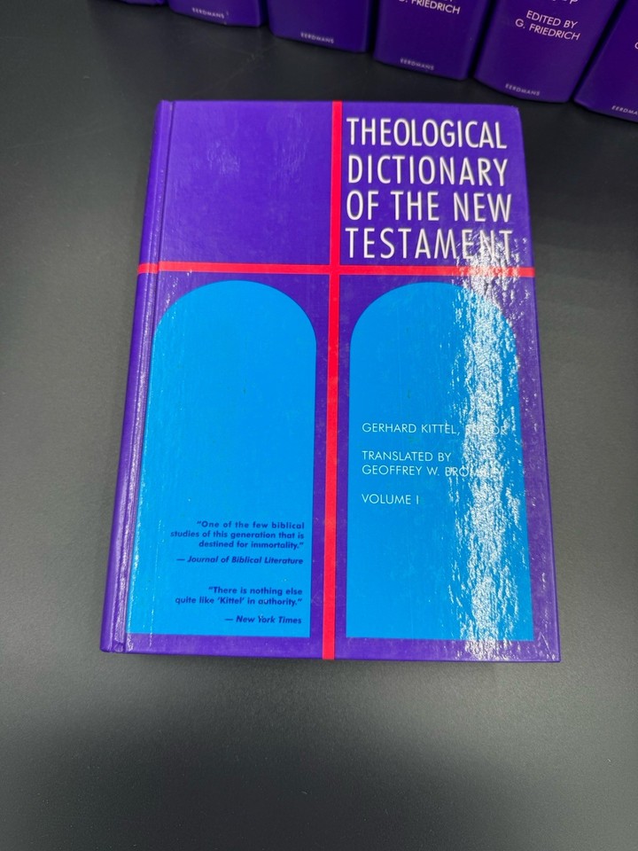 Theological Dictionary of the New Testament TDNT (COMPLETE 10 volume ...