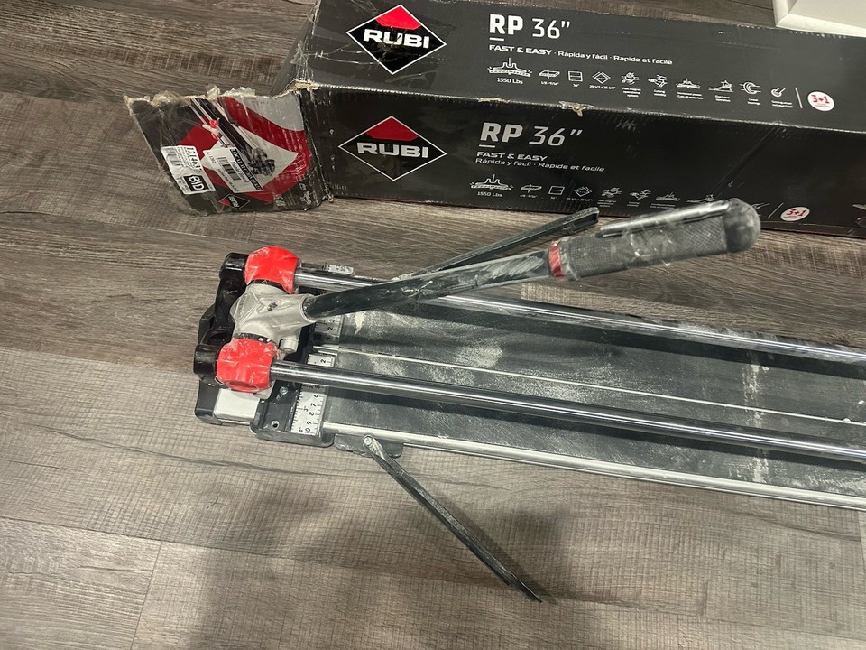 Rubi Tile Cutter RP 36" Speed Plus Aluminum Steel Fast & Easy NEW MODEL ...