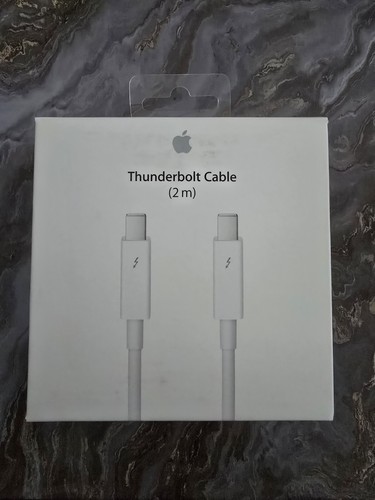 Apple Thunderbolt Cable (2m) - White 2 Meter 885909630172| eBay