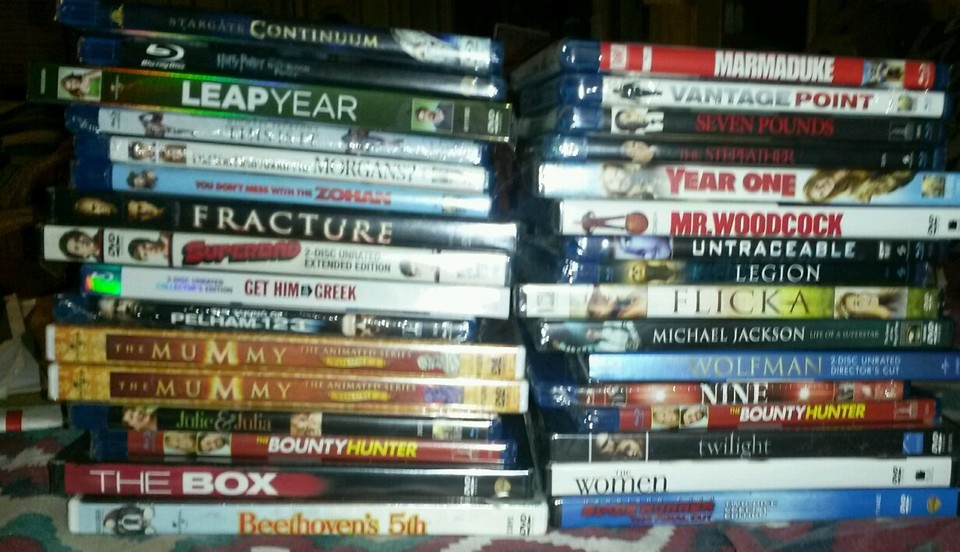 32 MOVIES DVDS NW PERSONAL COLLECTION STILL IN WRAPPERS MUST SEE NO ...