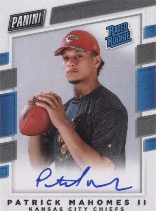2017 Panini NFLPA Rookie Premiere Autographs - Patrick Mahomes II ...