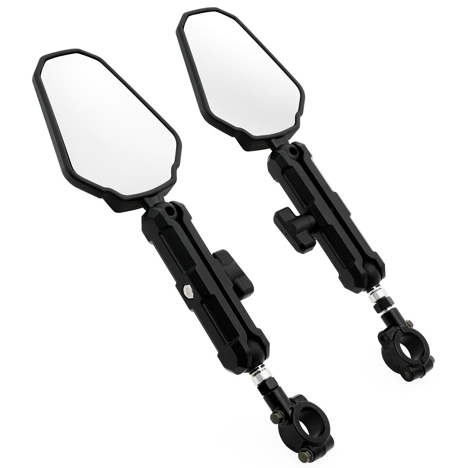 2x Foldable Side Mirrors For Kawasaki KLX250 KLX250S KLX300R KLX450R ...