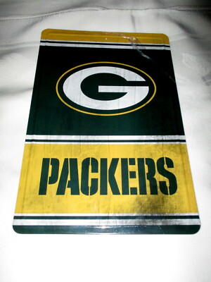 **GREEN BAY PACKERS Embossed Metal Sign #16 - NEW** | eBay