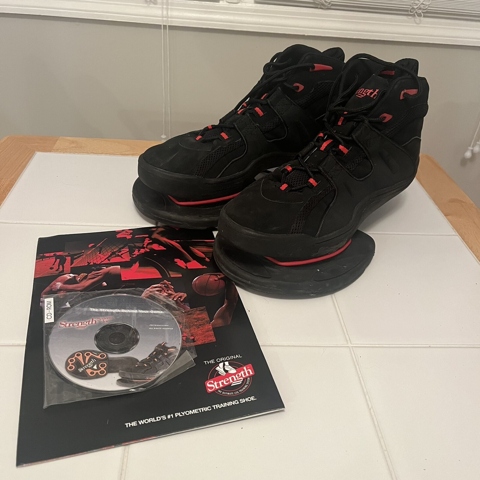 Strength Original Leg Training Shoes Size 12.5 w/CD +… - Gem