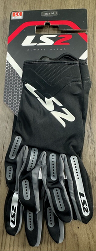 LS2 Bend Motocross Gloves Black MEDIUM MG022-3113 | eBay