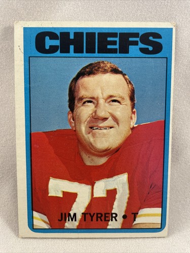 1972 Topps Jim Tyrer #111 | eBay