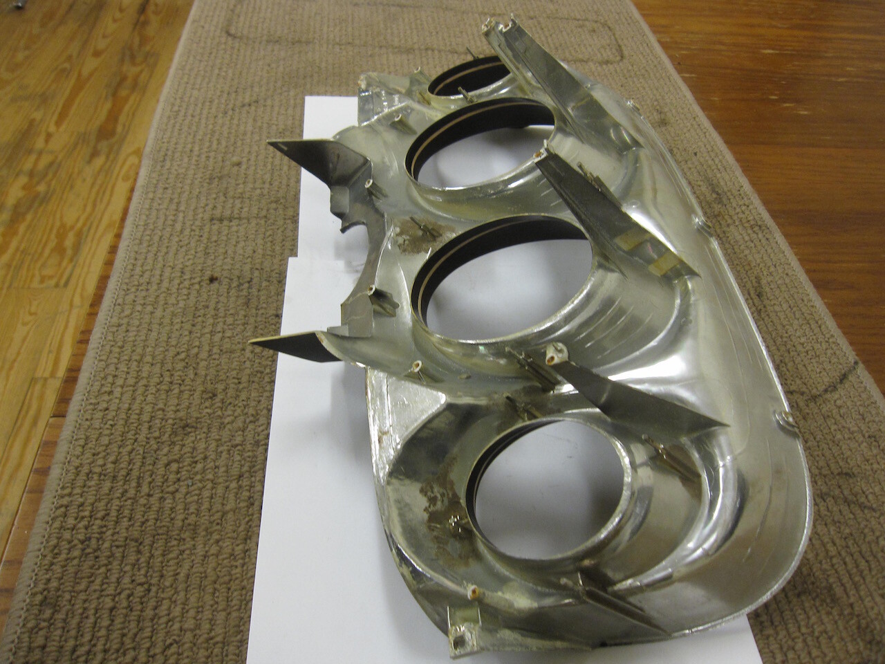 1970 MUSTANG GAUGE BEZEL DOZF-10841-A | eBay