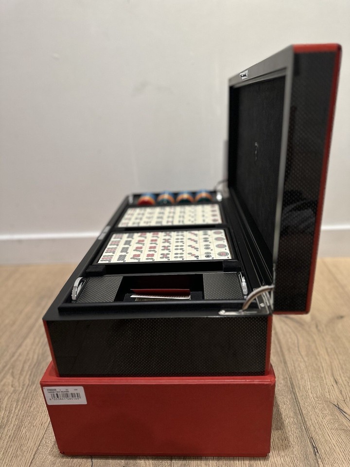 Brand New Ferrari Mahjong Set Some Pieces still in plastic. Ferrari ...
