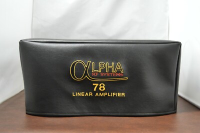 Alpha 78 Signature Series Ham Radio Dust Cover | eBay