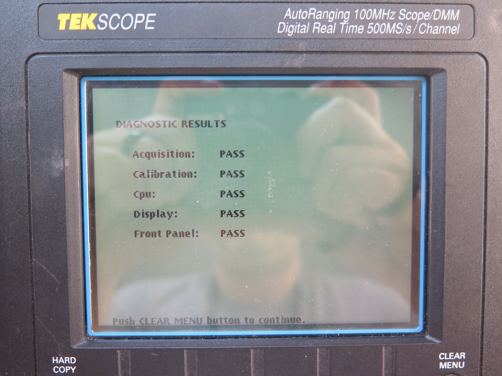Tektronix Tekscope THS720 STD Auto Ranging 100MHz Scope DMM ...
