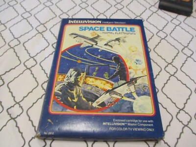 INTELLIVISION SPACE BATTLE WITH MANUAL CARD AND BOX | eBay
