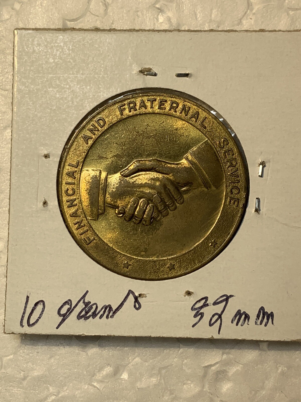 Woodmen of the World Brass Token Vintage Pre 1940 | eBay