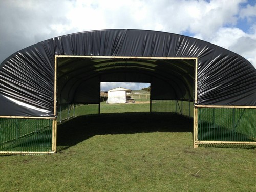 Livestock Shelter Sheep House Polytunnel Field Barn – 21ft Wide Sheep ...