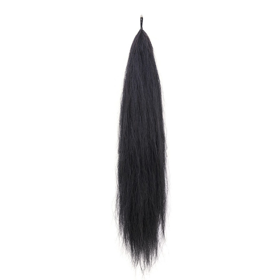 Y.J TAILS 100% Real Horsehair Horse Wig Tail Extensions Hunter Loop ...