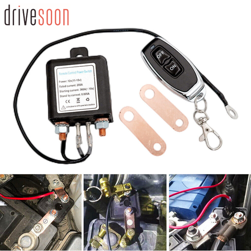 Remote Control Car Battery Disconnect Cut Off Isolator Master Switch ...