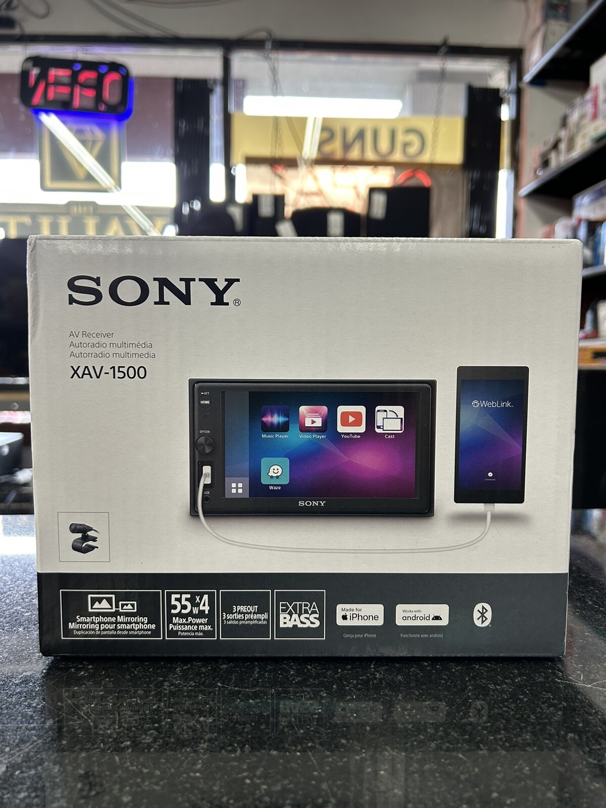 Sony+XAV-1500+6.2%27%27+55W+Touch+Screen+Digital+Receiver for sale ...