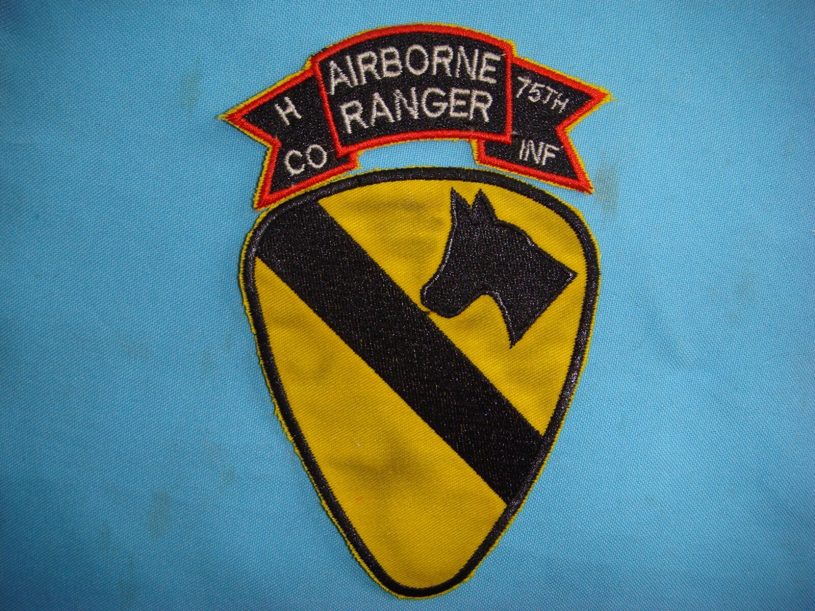 VIETNAM WAR SET OF 2 PATCHES H Co 75th INFANTRY 1st CAVALRY DIVISION | eBay