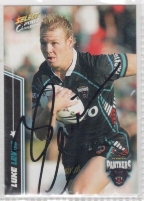 🔥 2007 CHAMPIONS Signed Cards LUKE LEWIS #128 🔥☆ | eBay Australia