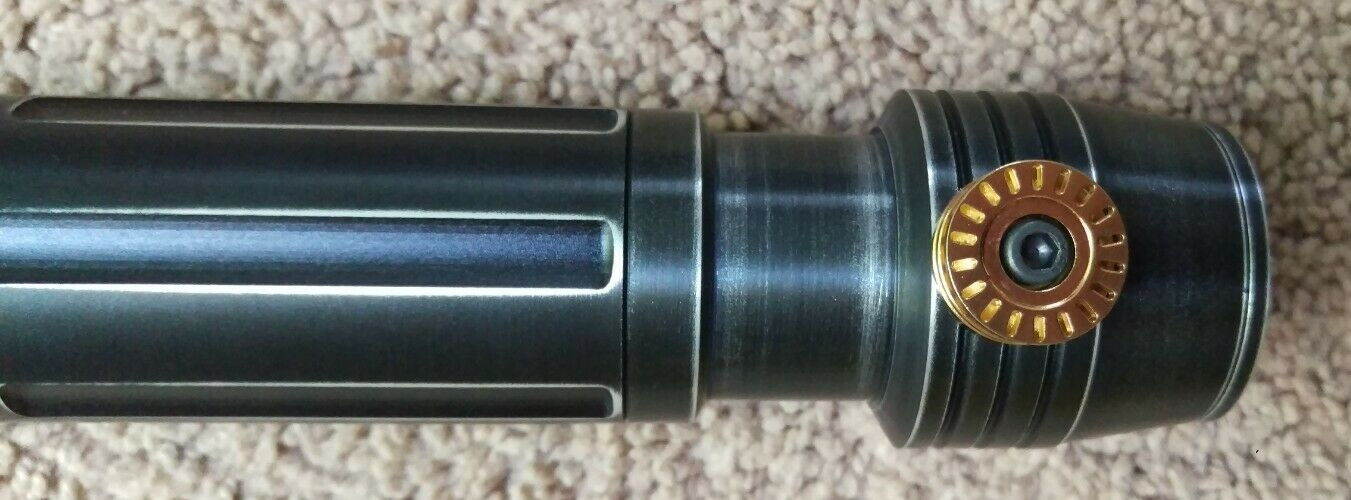 Saberforge Exalted MK1 Weathered Finish Empty Hilt No Electronics Obi ...