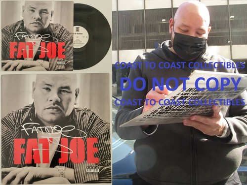 Fat Joe signed autographed All or Nothing album vinyl Record COA exact ...