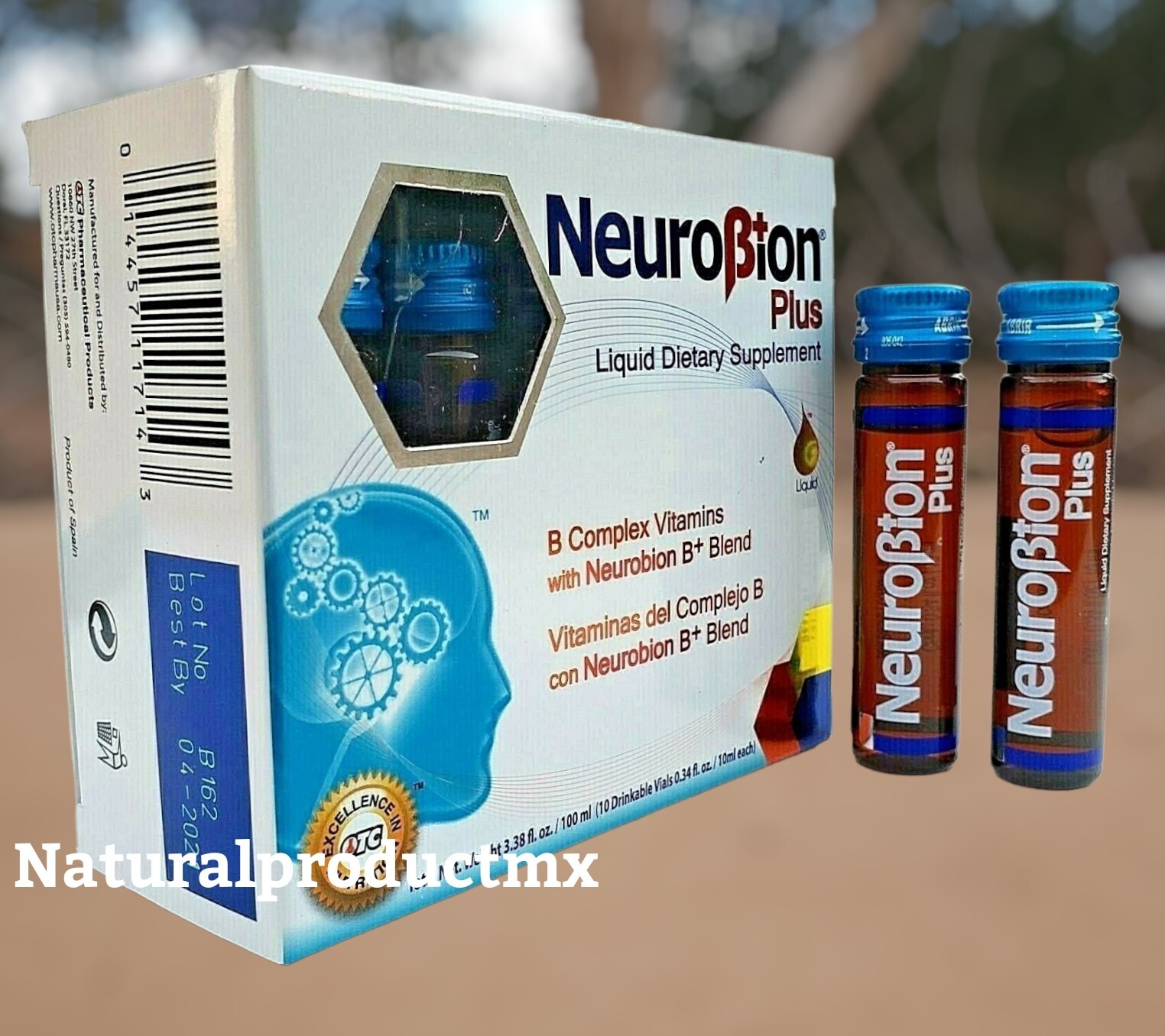 NEUROBION B12 PLUS SUPPLEMENT 10 Drinkable Vials SUPLEMENTO BEBIBLE by ...