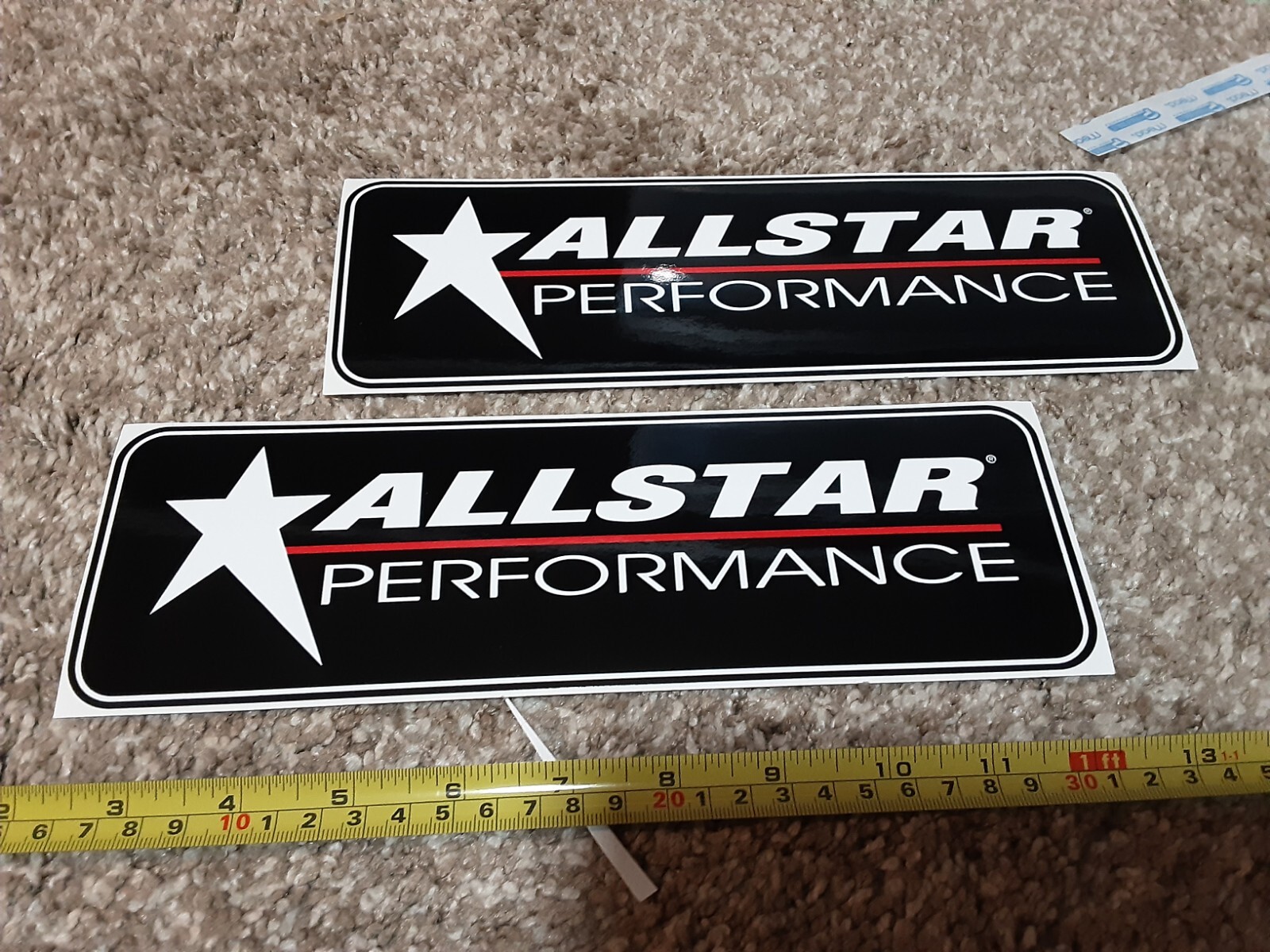 Lot of 2 Allstar Racing Decals Stickers Street Outlaw NHRA Nascar IMCA ...