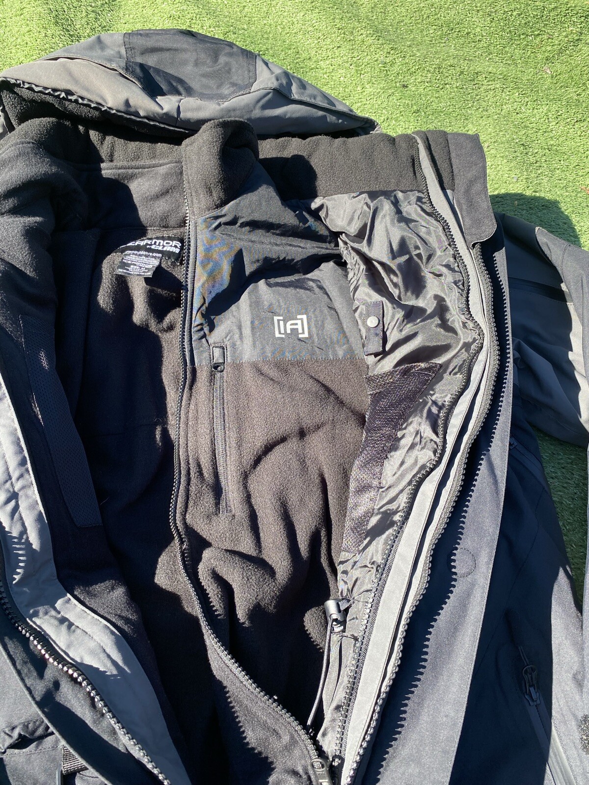 Ice Armor Clam EXTREME ADVENTURE ICE Fishing Snowmobiling JACKET men's ...