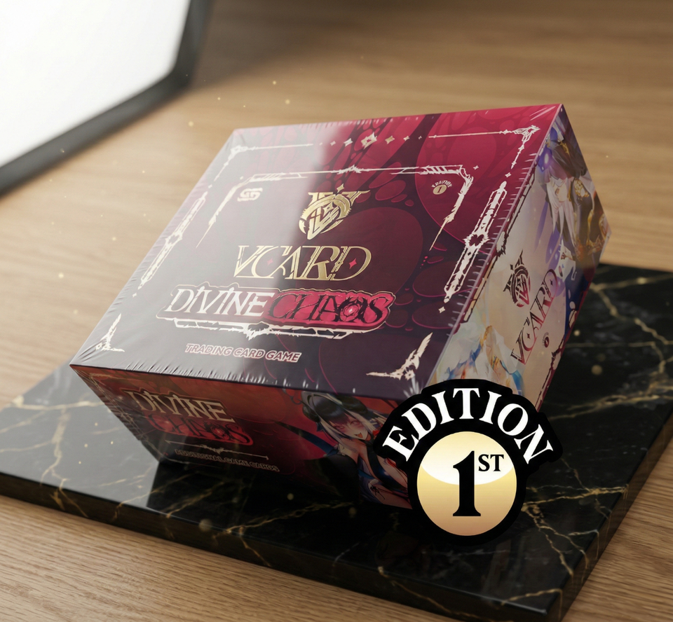 SEALED 1st Ed VCard TCG Divine Chaos Booster Box - Ready to Ship ...