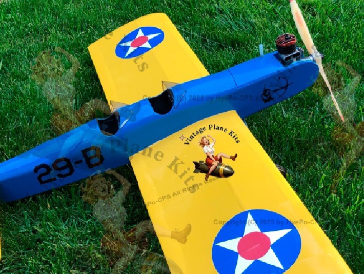 CL VECO BRAVE Control Line Stunt Model Short Kit 19-35 Engine with ...