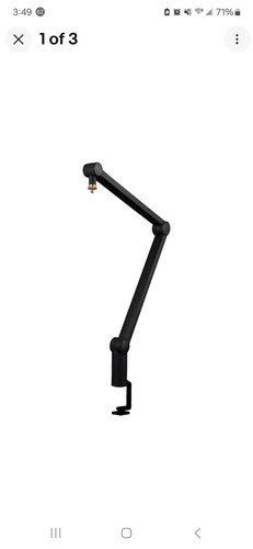 Blue Compass Premium Microphone Boom Arm - Black | eBay