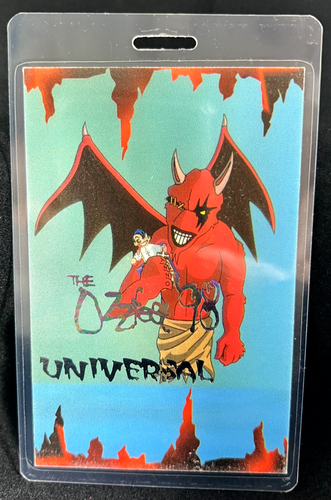 OZZFEST 1998 Laminated Backstage Pass MOTORHEAD Tool FOO FIGHTERS ...