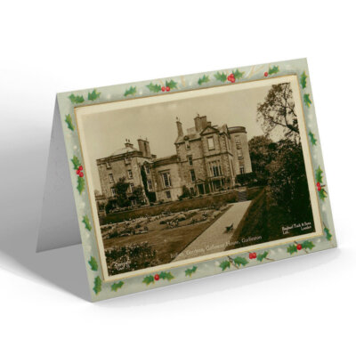 CHRISTMAS CARD Vintage Scotland - Italian Gardens, Galloway House ...
