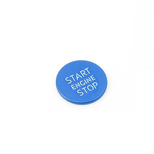 For VW Golf MK7 MK7.5 2014-2019 Blue Aluminum One-Button Start Switch ...