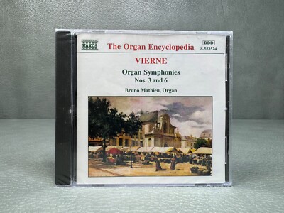 Vierne Organ Symphonies Nos. 3 and 6 CD Bruno Mathieu on Organ | eBay
