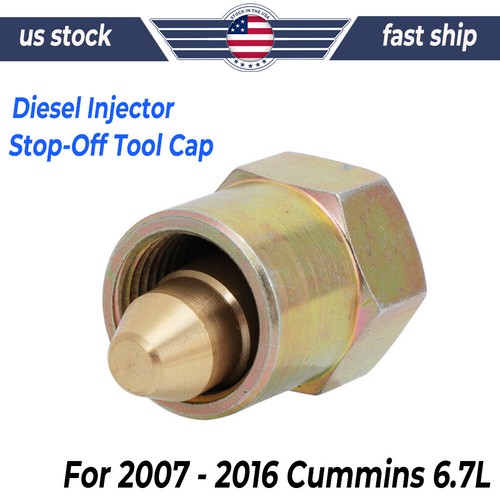 Injector Stop-Off Tool Cap For Diesel 07-16 6.7L Cummins Replace Miller ...