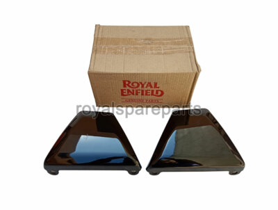 Genuine Royal Enfield GT Continental 535 Side Panels Black LH & RH ...