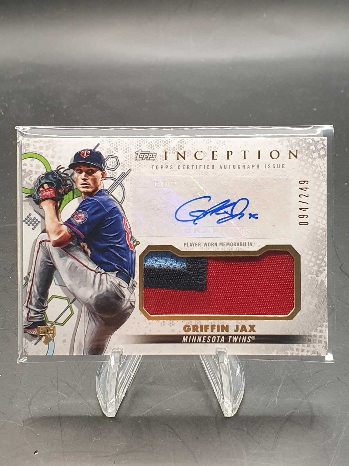 2022 Topps Inception - Inception Autograph Patch #IAP-GJX Griffin Jax ...