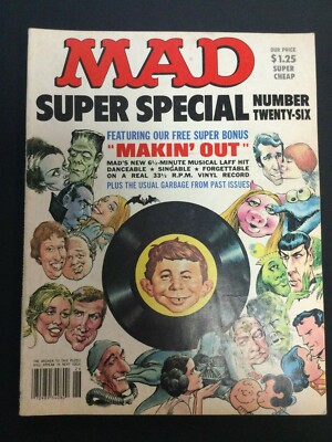 MAD Magazine 1978 SUPER SPECIAL "MAKIN' OUT" #26 (Magazine Has Wear) | eBay