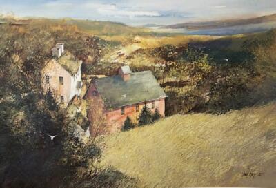 Robert Higdon A Look Beyond Farm Landscape S/N Art Print 24 x 17 | eBay
