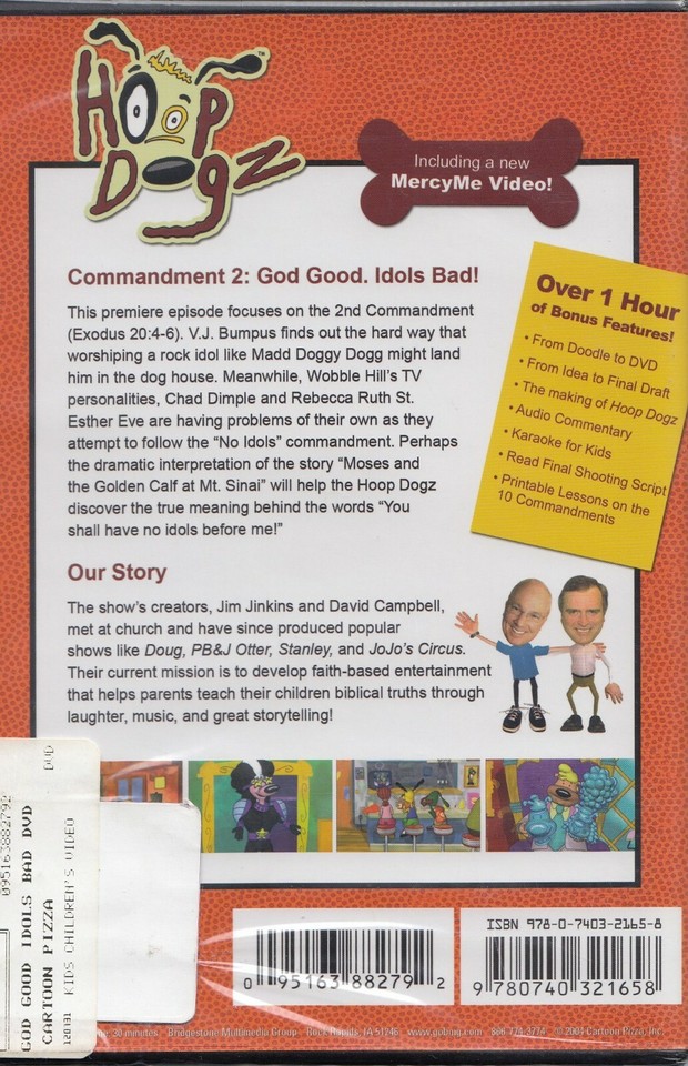 Hoop Dogz (DVD) God Good. Idols Bad. Inspired by 10 Commandments ...