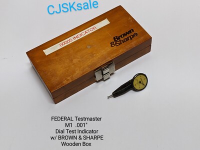 Indicators - Federal Testmaster Dial Test Indicator