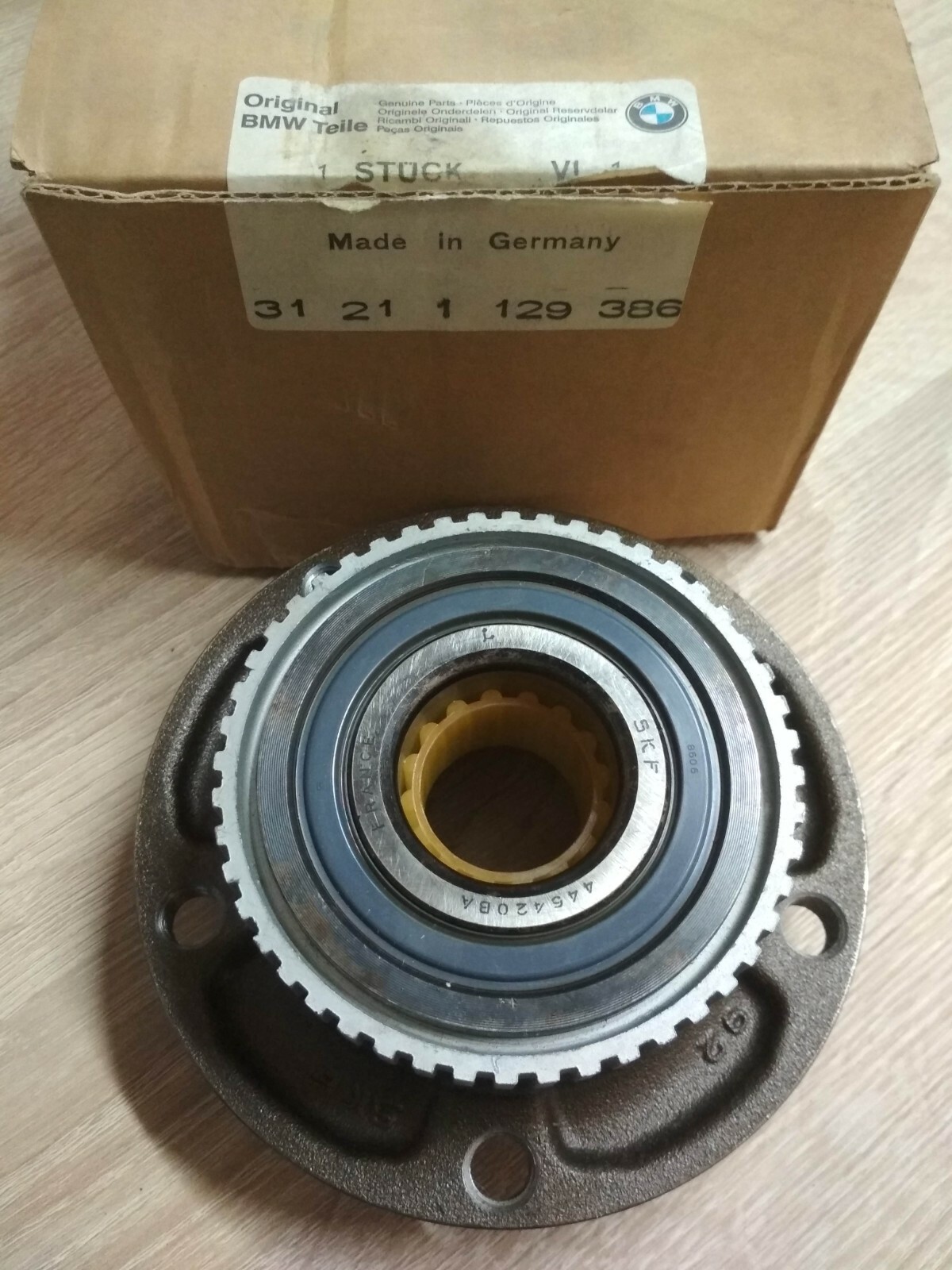 BMW E34-E32-E31 wheel hub bearing asymmetric front !NEW! GENUINE ...