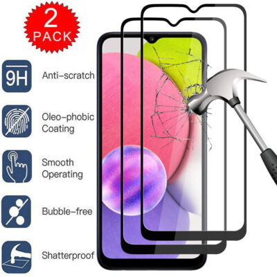 For Samsung Galaxy A03S A02S A03 Full Premium Tempered Glass Screen ...