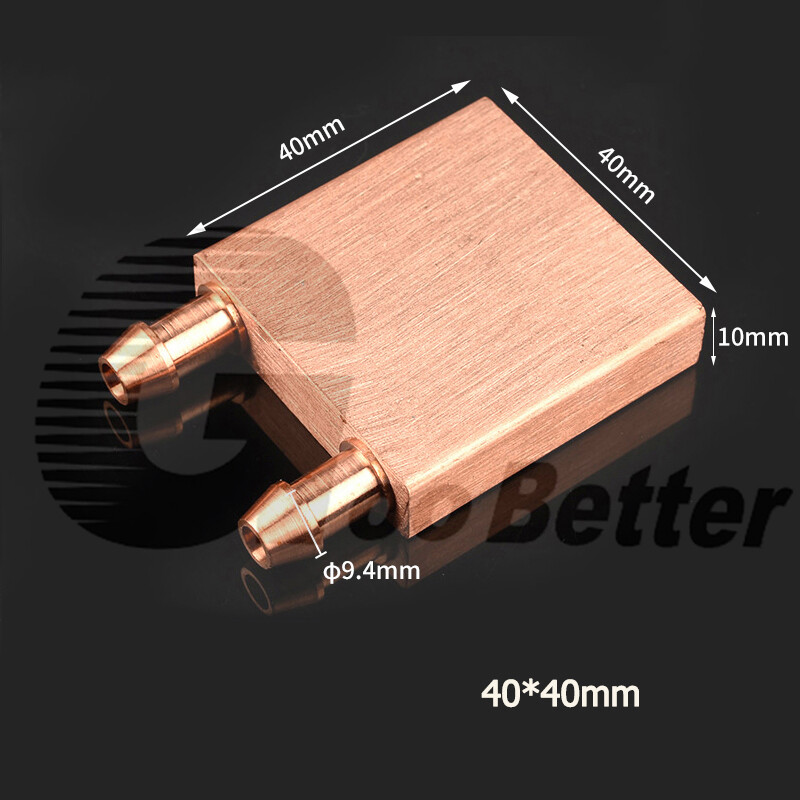 Copper Water Cooling Block For PC CPU GPU Liquid Water Cooler Heat Sink ...