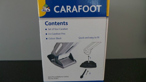 CARAFOOT 4X CARAVAN FEET/CORNER STEADIES JACKING PADS BNIB MOTORAMA ...