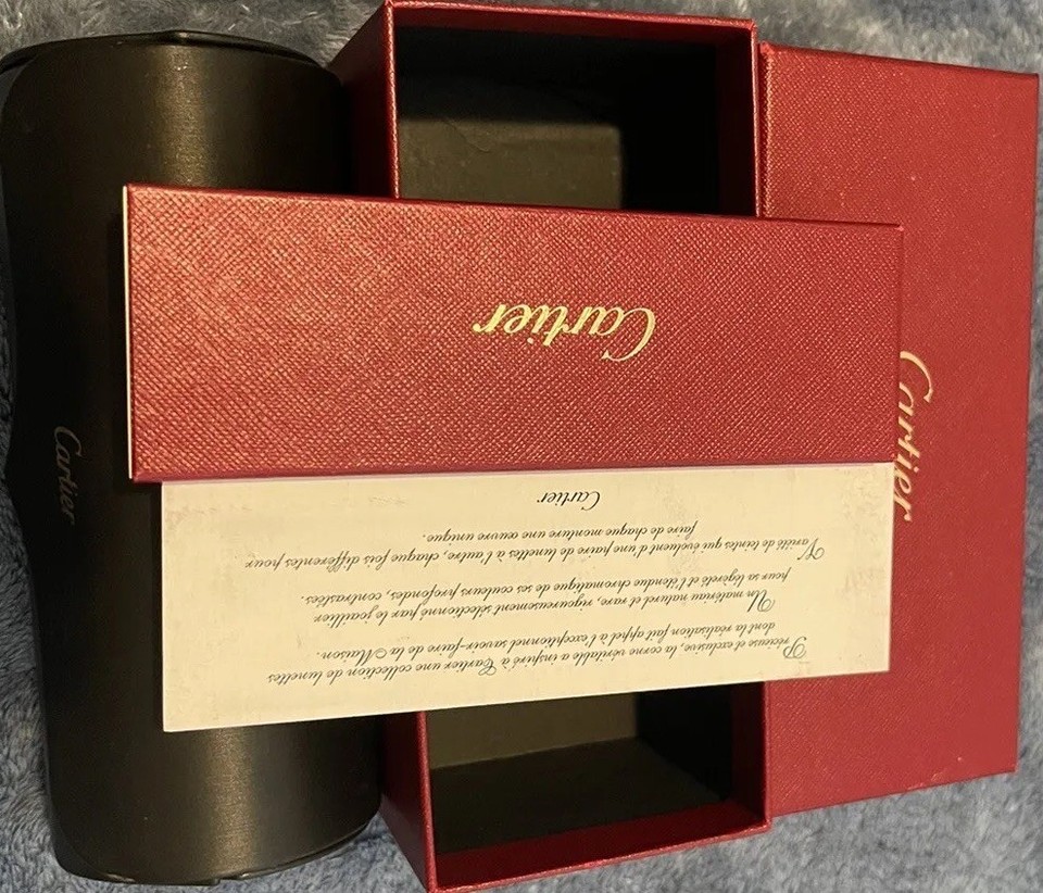 Authentic Cartier Buffalo Horn Glasses Buffs C-decor | eBay