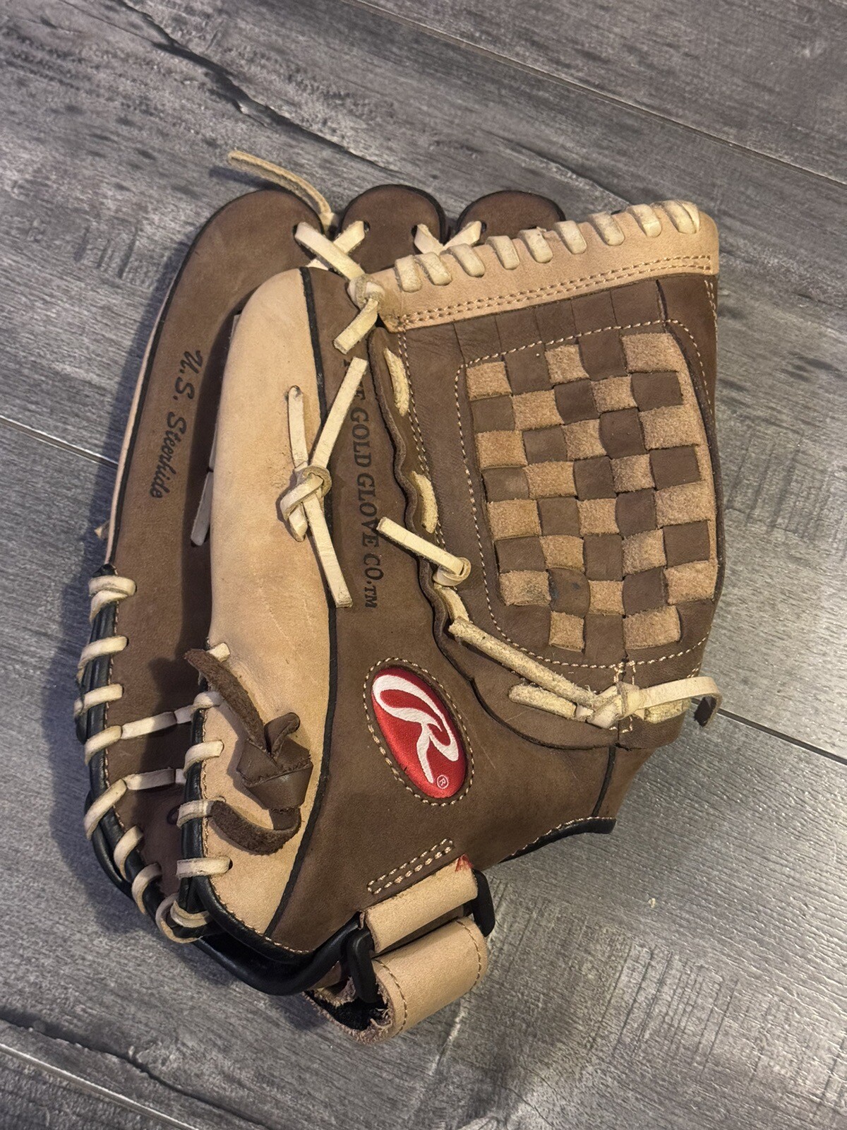 Rawlings Premium Series 12.5" Baseball Glove Sand Brown Ps125 Basketweb ...